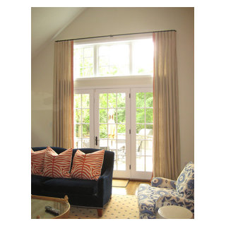 Box Peated Drapery Panels - Moderne - Salon - Philadelphie - par ...