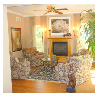 Box Tree - Eclectic - Living Room - New York - by Robin Lechner Designs ...