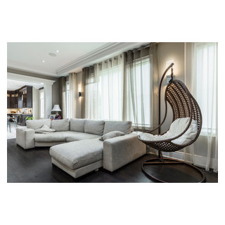 Brampton Interior Design - Transitional - Living Room - Other - by ...