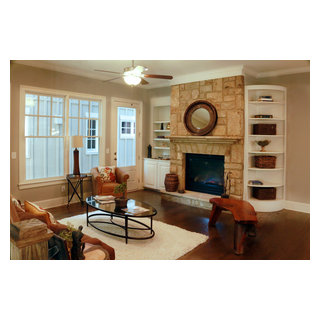 Brock Built Homes - Traditional - Living Room - Atlanta - by Brock ...