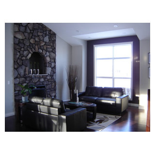 Broder Homes - Traditional - Living Room - Calgary - by Absolute Paint ...