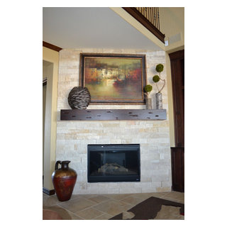 Buff Ledgestone - Salon - Houston - par Legends Architectural Stone | Houzz