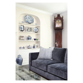 Built-in Display Shelf - Contemporary - Living Room - New York - by ...