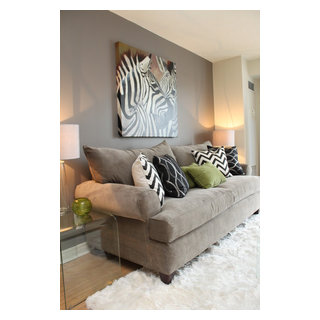 Business Condo in Toronto - Contemporary - Living Room - Toronto - by ...