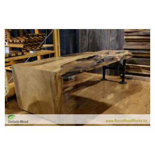 Butternut Coffee Table - Rustic - Living Room - Toronto - by Roca Wood ...
