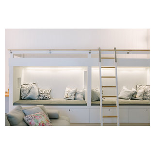 Byron Bay Beach Studio - Beach Style - Living Room - Sydney - by Davis ...