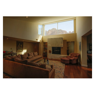 Camelback Mountain - Contemporary - Living Room - Phoenix - by Ackerman ...