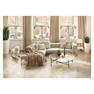 Cancos Tile and Stone - Contemporary - Living Room - New York - by ...