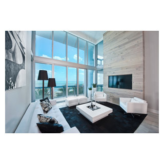 Canyon Ranch Miami Beach - Sacarro Model Home - Contemporary - Living ...