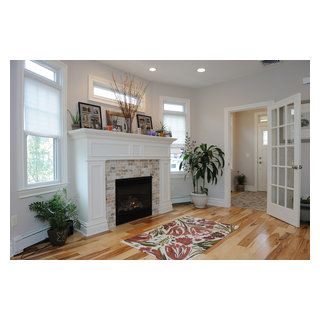 Cape Cod home transformed into Victorian Style Home - Traditional ...