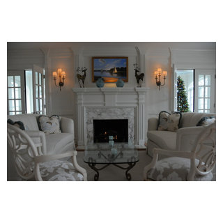 Cape May Beach House - Traditional - Living Room - Philadelphia - by ...