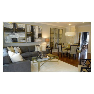 Capitol Quarter - Contemporary - Living Room - DC Metro - by Carlyn And ...