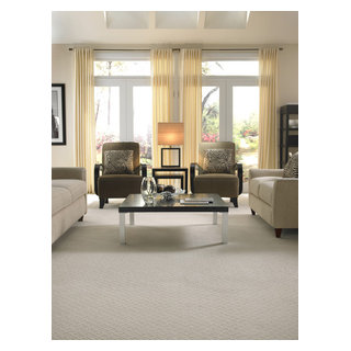 Carpet Pattern White - Contemporary - Living Room - Salt Lake City - by ...