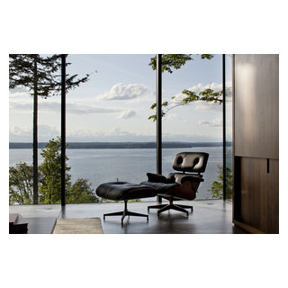 Case Inlet Retreat - Modern - Living Room - Seattle - by MW|Works ...