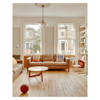 Castle ‘Natural Undulating Surface’ Wood Floor - Eclectic - Living Room ...