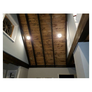 Cathedral Ceiling Kitchen and Micro-Addition Bump Out - Transitional ...