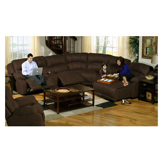 CatNapper Compass Sofa Sectional Set - Contemporary - Living Room - New ...