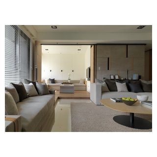 Cavan Suites Condo Design by SpaceArt - Contemporary Living Room Design ...