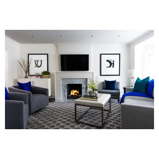 Cedarvale House - Transitional - Living Room - Toronto - by User | Houzz