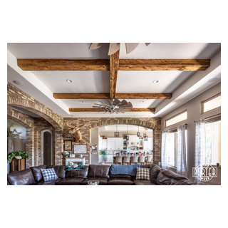Ceiling Beam - Musroom Wood Box Beam Ceiling - Mitchell - Rustic ...