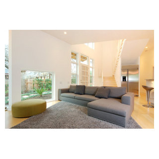 Central Austin - Contemporáneo - Salón - Austin - de Oliver Custom ...