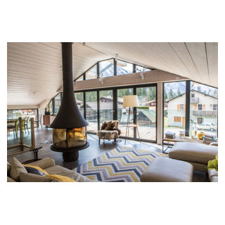 Chamonix Chalet - Scandinavian - Living Room - Devon - by Hampton ...