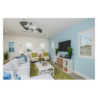 Charleston Model - Sharp Design Studio - Beach Style - Living Room ...