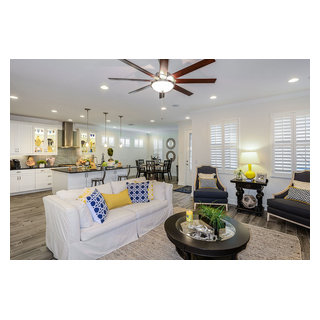Charleston Model - Sharp Design Studio - Beach Style - Living Room ...