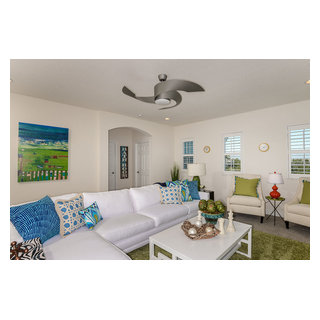 Charleston Model - Sharp Design Studio - Coastal - Living Room - Tampa ...