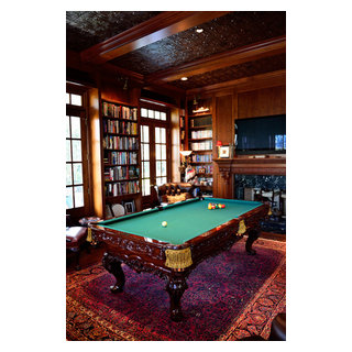 Charleston Row Billiard Room - Traditional - Living Room - Houston - by ...