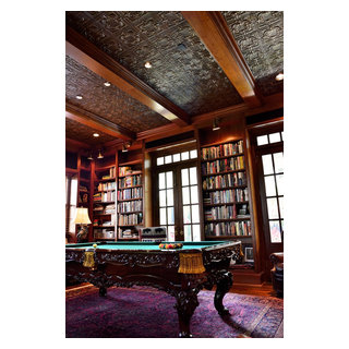 Charleston Row Billiard Room - Traditional - Living Room - Houston - by ...