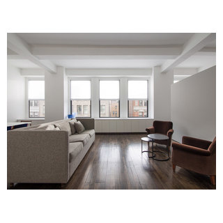 Chelsea Loft NYC - Modern - Living Room - New York - by arctangent ...