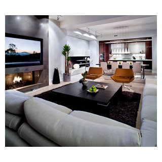 Chelsea Loft NYC - Contemporary - Living Room - New York - by ORA ...
