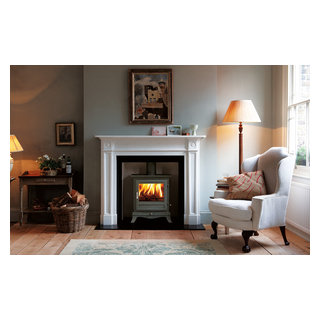 Chesney's Langley Fireplace with Beaumont Stove - Country - Living Room ...