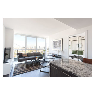 Chicago Apartment - Living Room - Chicago - by Sun Soul Style Interiors ...