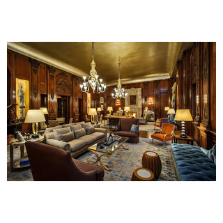 Chiltern Estate - Eclectic - Living Room - San Francisco - by Dennis ...