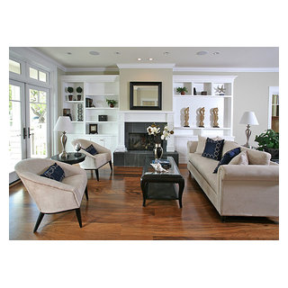 christian rice architects, inc. - Traditional - Living Room - San Diego ...