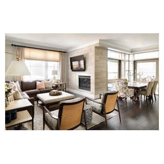 Clayton - Transitional - Living Room - Denver - by Duet Design Group ...