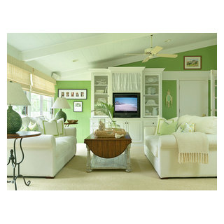 Client Family Room - Traditional - Living Room - Other - by Denise ...