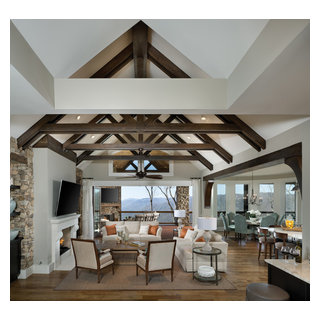 Cliffs Valley Home - Traditional - Living Room - Other - by AR Homes by ...