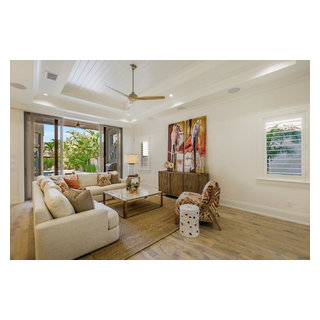 Coastal Cottage in Naples, Florida - Bord de Mer - Salon - Miami - par ...