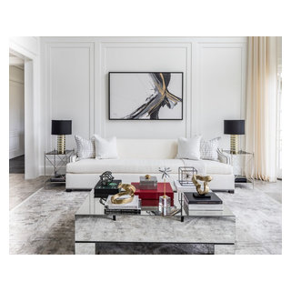 Colts Neck Residence - Transitional - Living Room - New York - by House ...