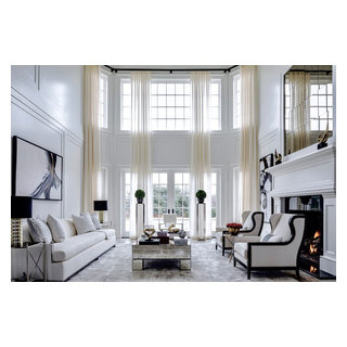 Colts Neck Residence - Transitional - Living Room - New York - by House ...