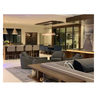 Complete Modern Home Automation - Contemporary - Living Room - Houston ...
