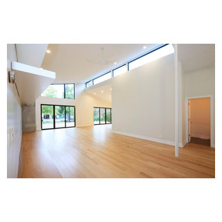 Complete Remodel and Project Management - Transitional - Living Room ...