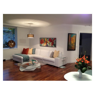 Condo art selection and design - Modern - Living Room - Toronto - by ...