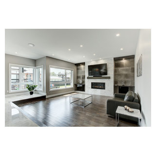 Construction Neuve - New Construction - Living Room - Montreal - by ...