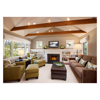 Contemporary Living Room - Contemporary - Living Room - Santa Barbara ...