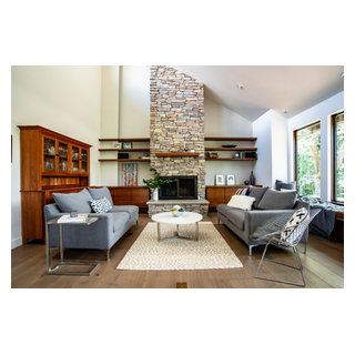 Contemporary Overhaul - Contemporary - Living Room - Seattle | Houzz