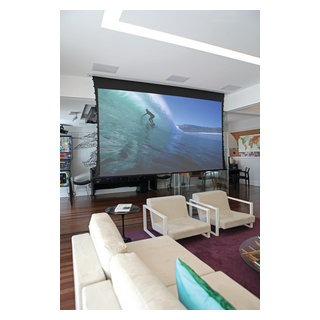 Control4 - Contemporary - Living Room - Salt Lake City - by Control4 ...